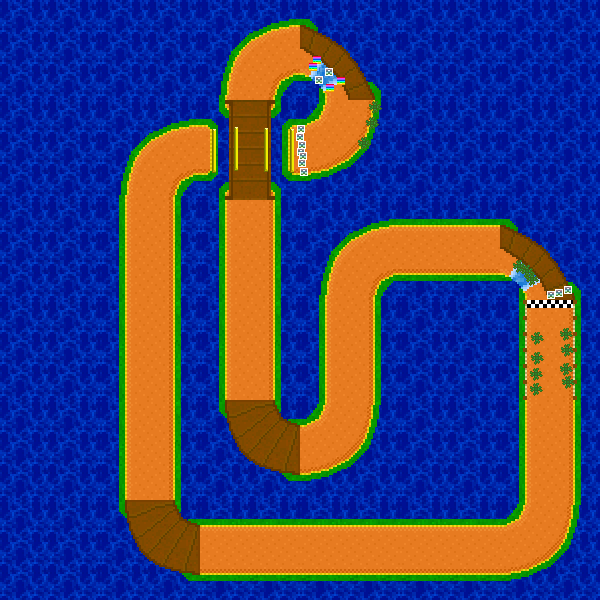 Yoshi Falls 2 - Mario Kart PC