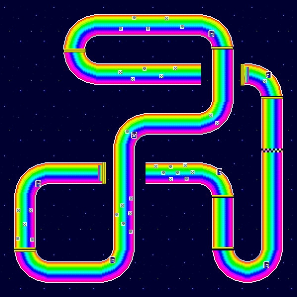 Rainbow Road 2 - Mario Kart PC