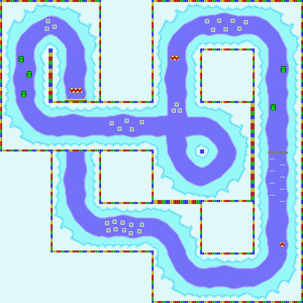 Ice Crystal Dash - Mario Kart PC