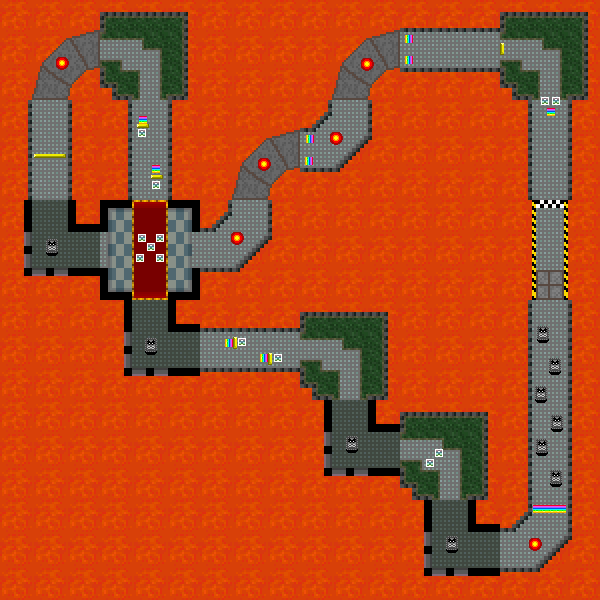 Volcanic Fortress - Mario Kart PC