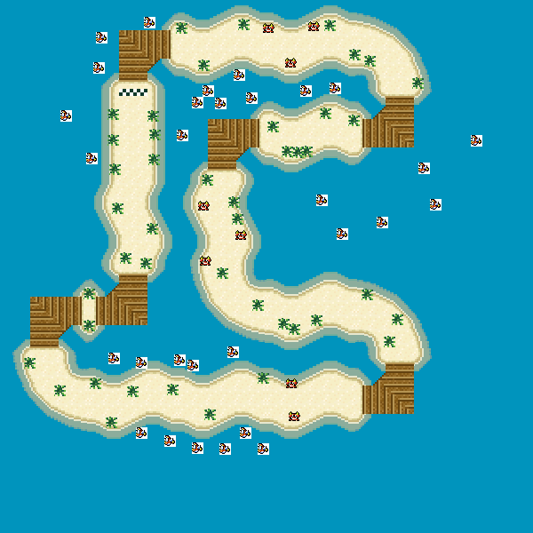 cheep cheep beach - Mario Kart PC