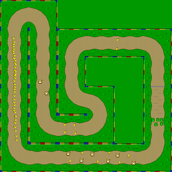 Spongebob kart - jellyfish fields 1 - Mario Kart PC