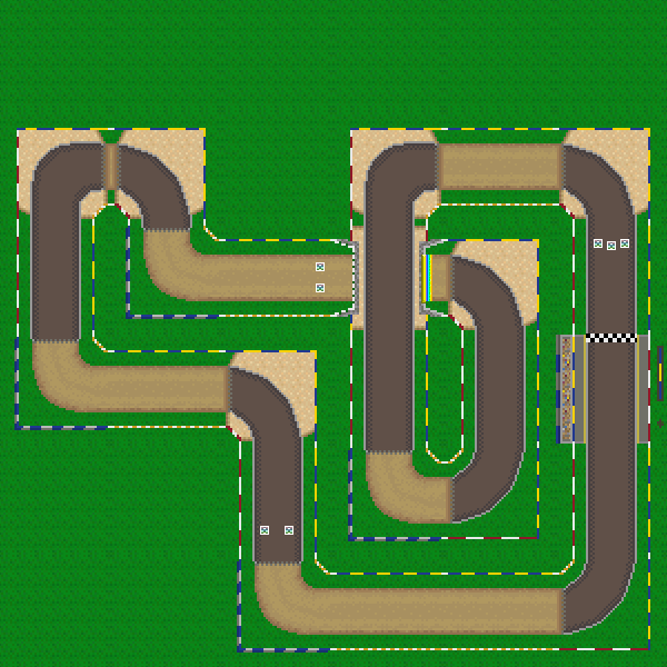 Daisy Dirt Race - Mario Kart PC