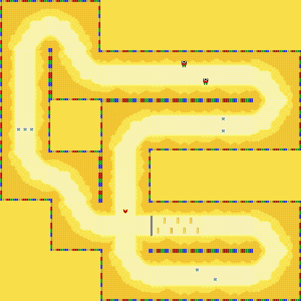 Bone Dry Dunes - Mario Kart PC