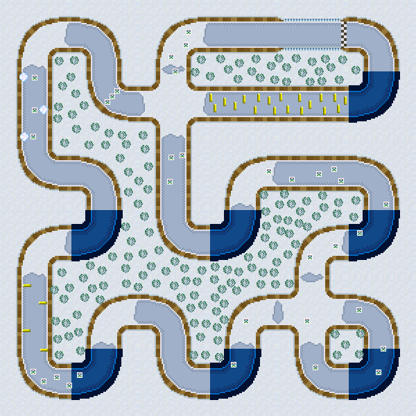 Snow Mania - Mario Kart PC