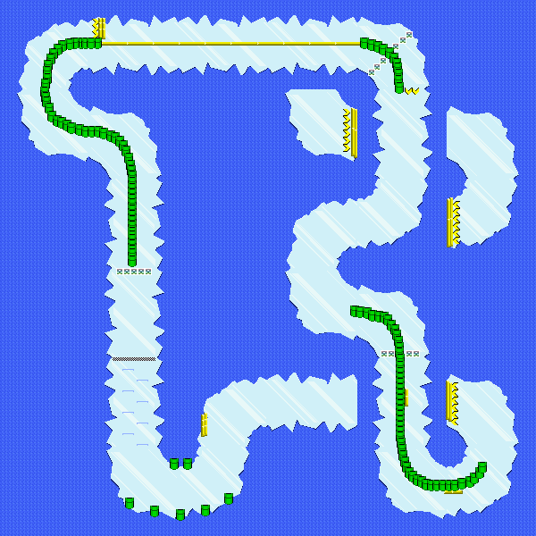 Ice Ice Outpost - Mario Kart PC