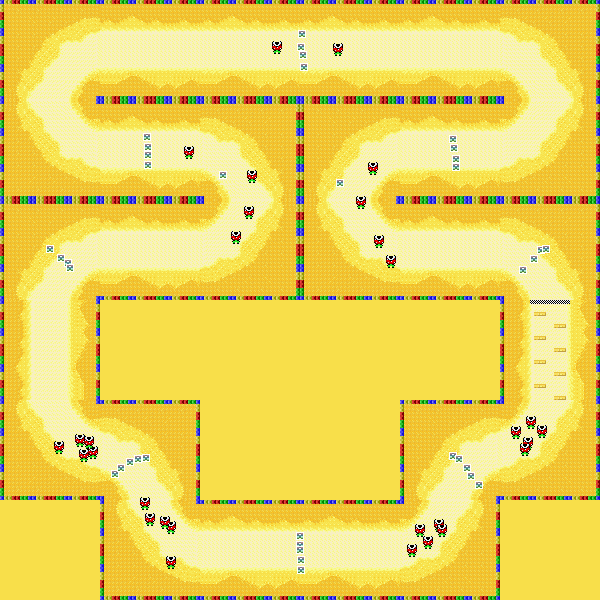 Yoshi Desert - Mario Kart PC