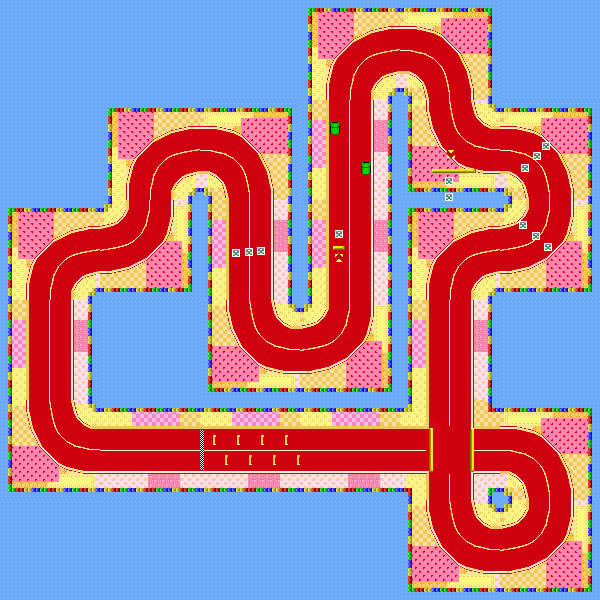 Autopolis Ribbon Road - Mario Kart PC