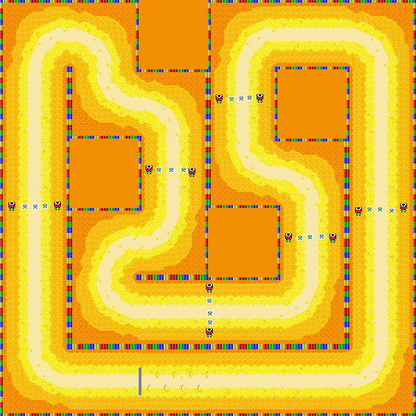 Bahrain Cheese Land - Mario Kart PC