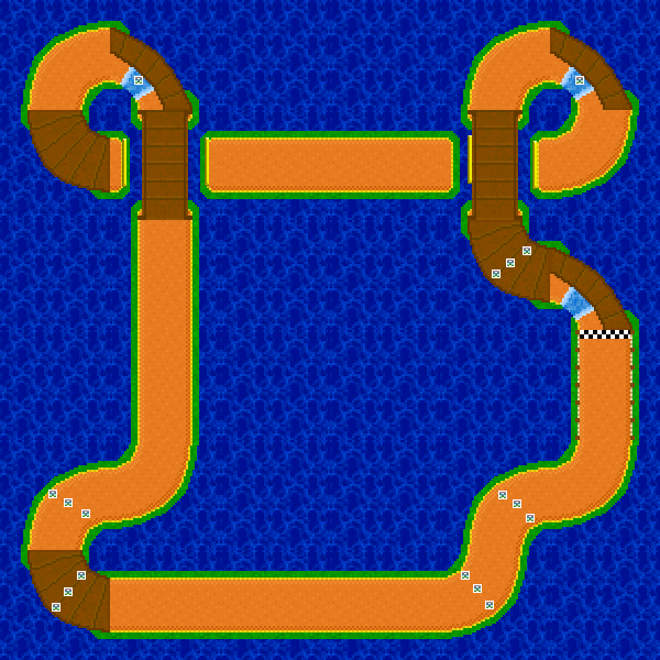 Yoshi's Ocean Raceway - Mario Kart PC