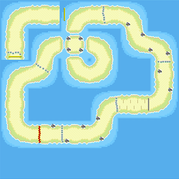 Rice Beach 1 - Mario Kart PC