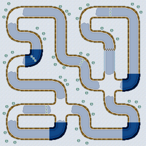 Mountainous Drift - Mario Kart PC