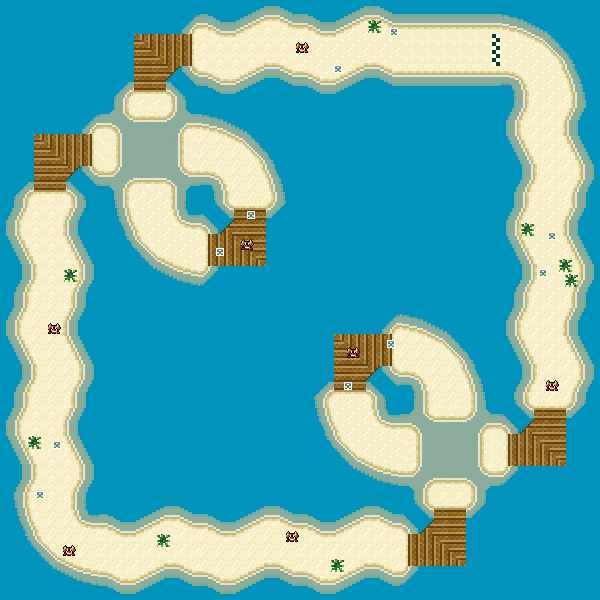 Crab Claw Island - Mario Kart PC