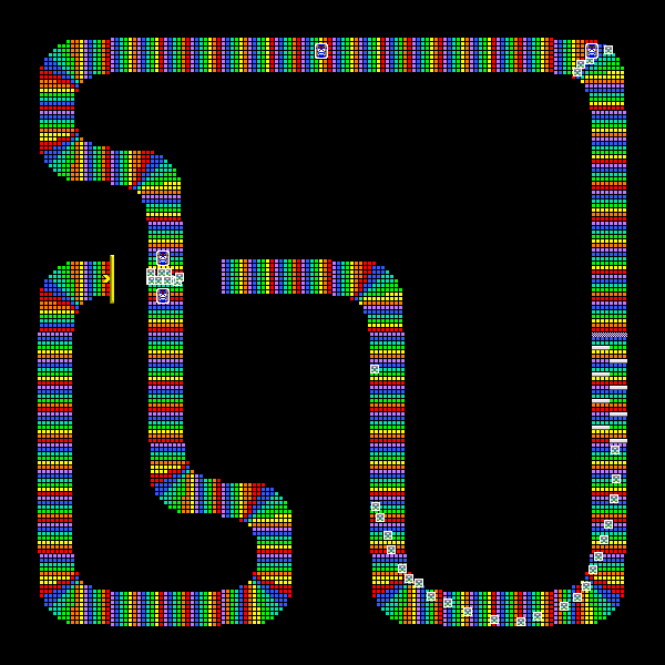 Link's Rainbow Sky-ride - Mario Kart PC