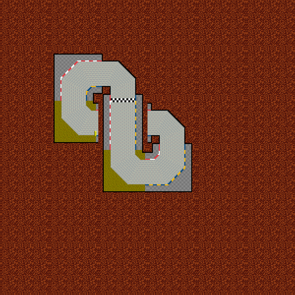 Red circuit - Mario Kart PC