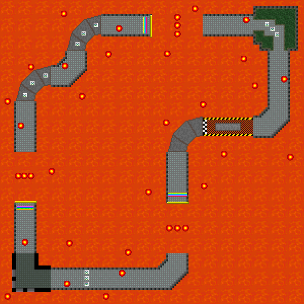 Fire Factory - Mario Kart PC