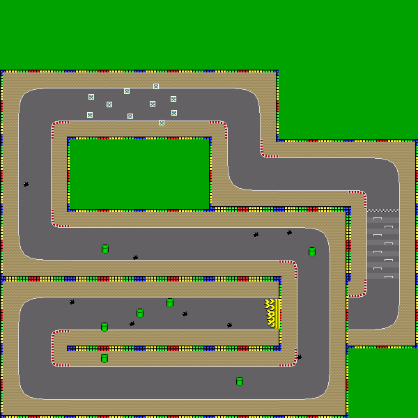 SNES Mario Circuit 2 - Mario Kart PC