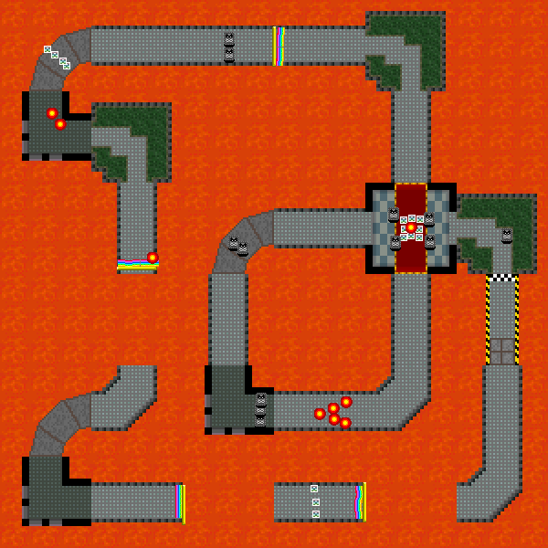 Deadly Bowser's castle - Mario Kart PC