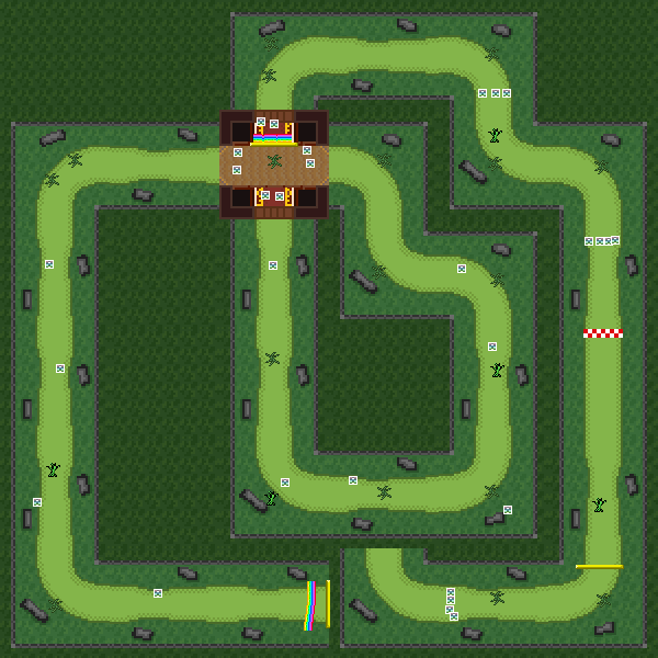 the Boston building tree infestation - Mario Kart PC