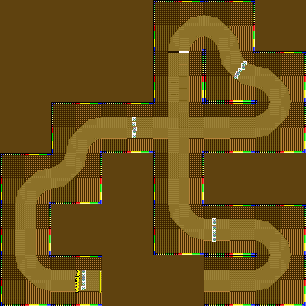 Choco Mountain/Chocolate lands - Mario Kart PC