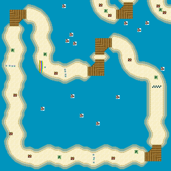 Cheep Cheep Beach 2 - Mario Kart PC