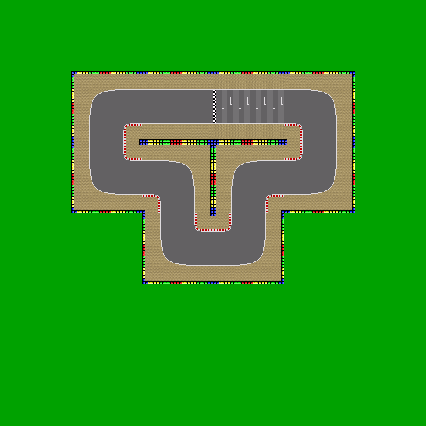 T Track - Mario Kart PC