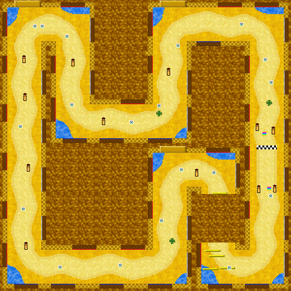 Sphinx ruins - Mario Kart PC