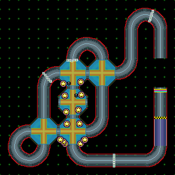 Waluigi Pinball/Inside the pinball machine - Mario Kart PC