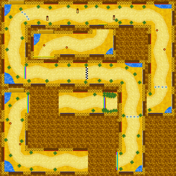 Desierto Tropical - Mario Kart PC