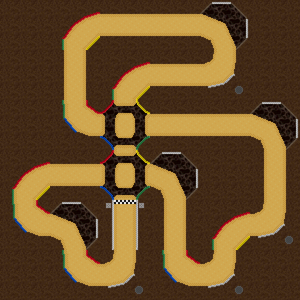 Dirt Arena - Mario Kart PC