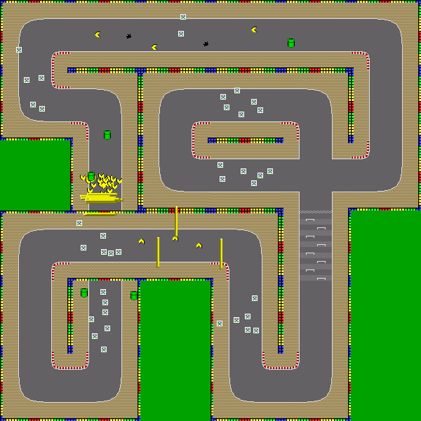 Retro circuit - Mario Kart PC