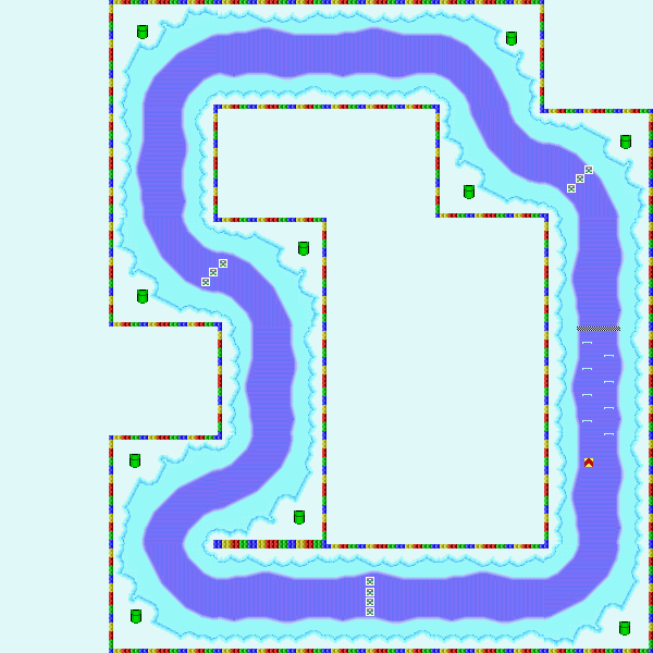 Marios Ice Village 1 - Mario Kart PC