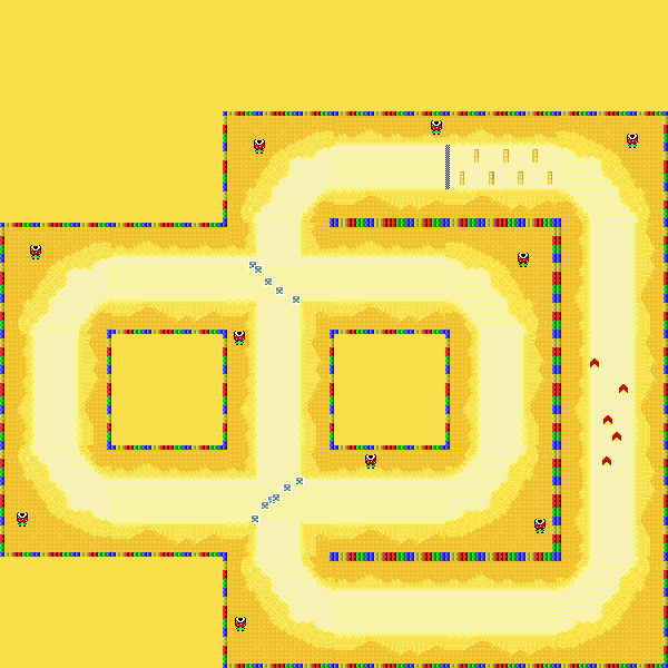 Yoshi Desert - Mario Kart PC