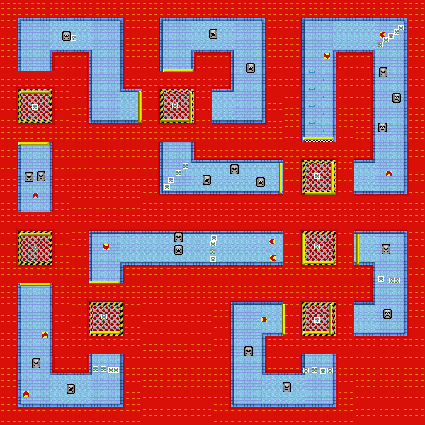 bowser castle thwamp bounce - Mario Kart PC