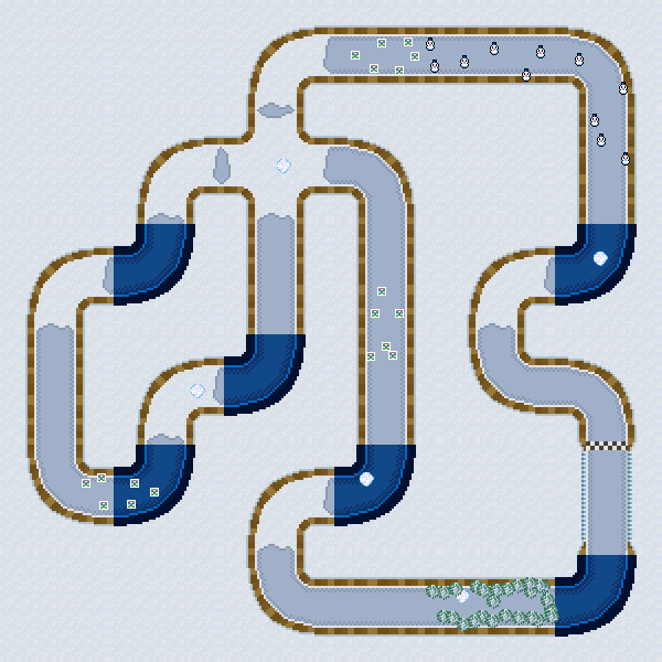 Snow Vill - Mario Kart PC