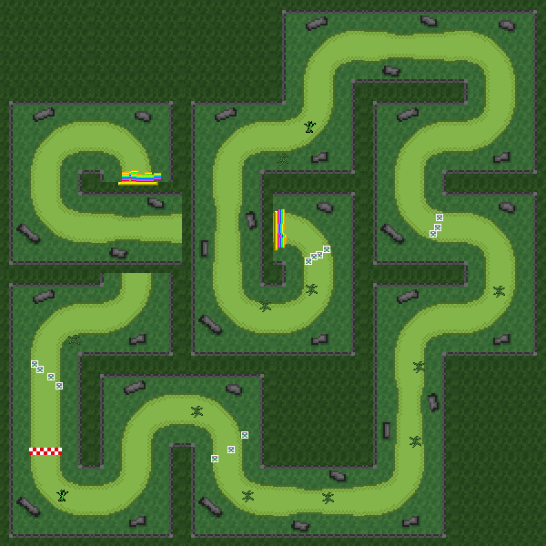 forest way - Mario Kart PC