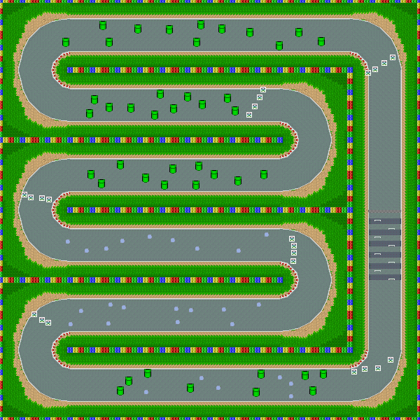 super raceway circuit - Mario Kart PC