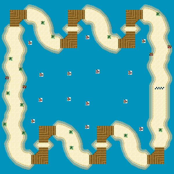 Boopkins Beach - Mario Kart PC