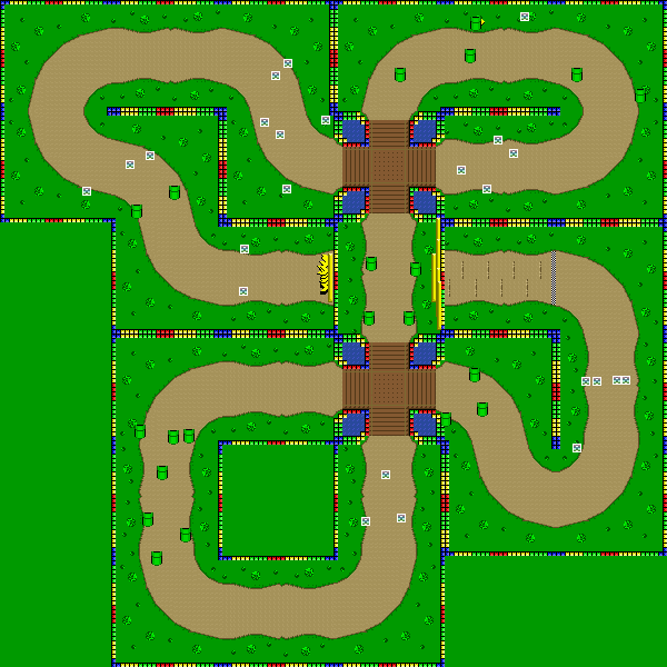 Yoshi Roadway - Mario Kart PC