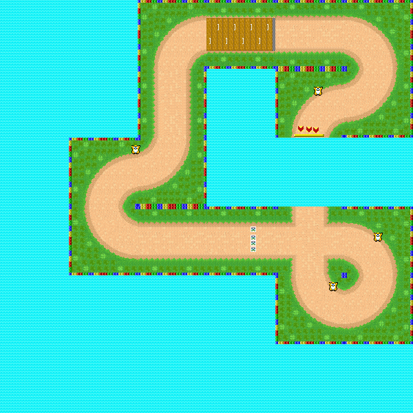 Necky's boardwalk - Mario Kart PC