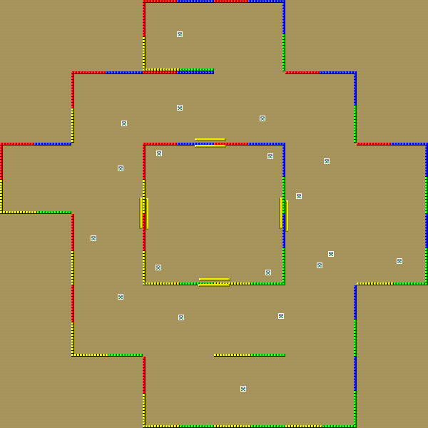 SNES Battle course 1 - Mario Kart PC