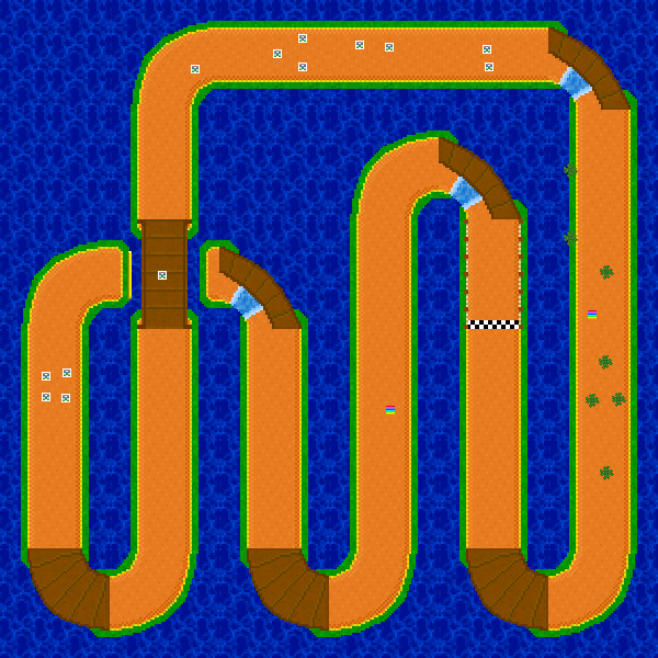 yoshi en la isla - Mario Kart PC