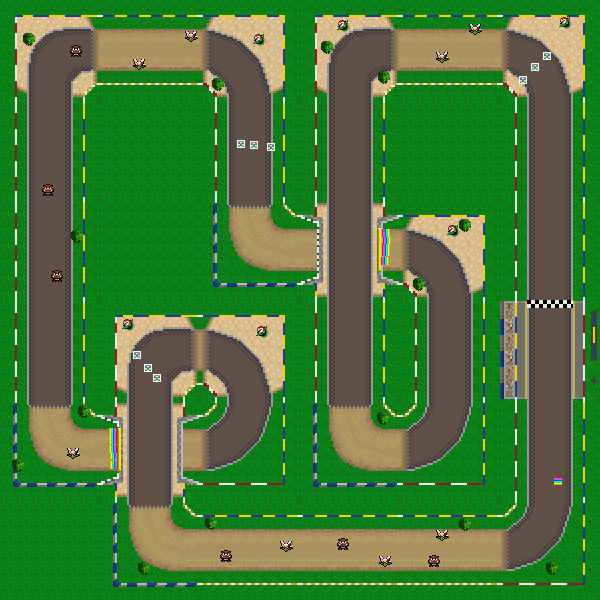 Mario circuit GCN - Mario Kart PC