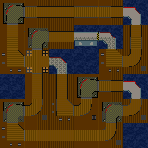 Oil Rig - Mario Kart PC