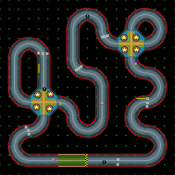 Curve Crash Chaos - Mario Kart PC