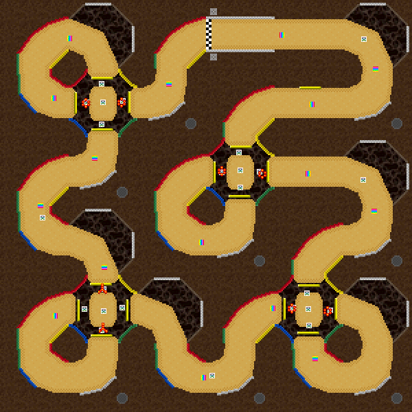Dirt Derby Dash - Mario Kart PC