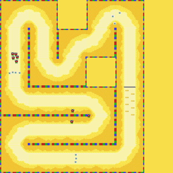 Yoshi Desert - Mario Kart PC