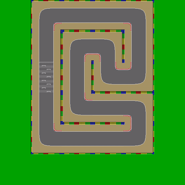 SNES Mario Circuit 4 - Mario Kart PC