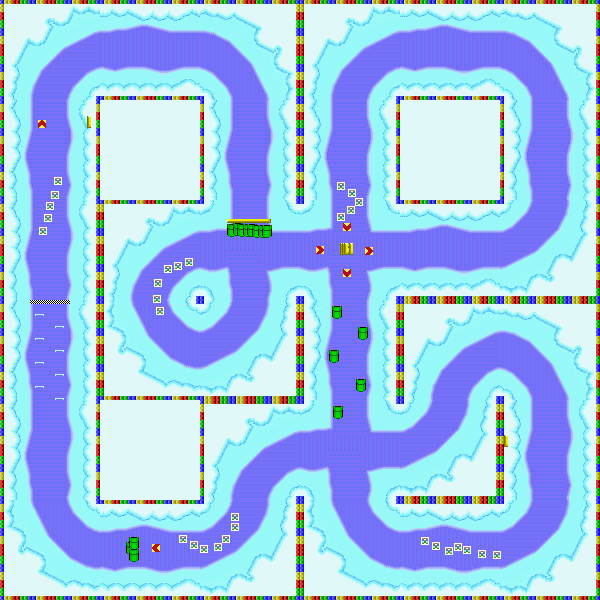Ice world - Mario Kart PC