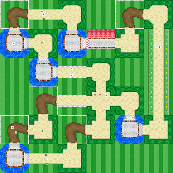 DKR 2 paris doomland: beautiful garden - Mario Kart PC